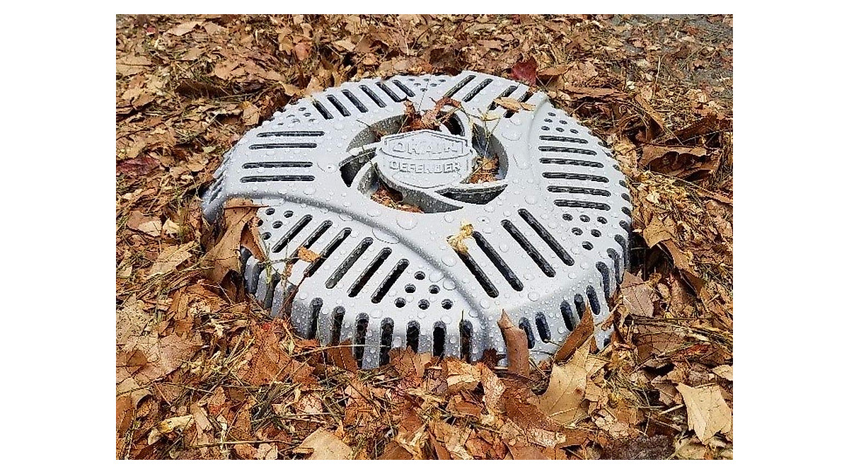 Drain Defender Easy-Install Two-Stage Stairwell Drain Cover Resists ...