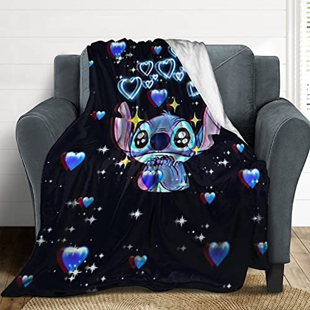 Anime Blankets Ultra-Soft Throw Blanket for Couch, Plush Cozy Blankets for Sofa Bed Lightweight Blankets 40"x50"