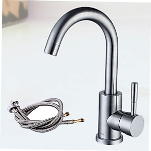 Generic Hot and Cold Water Faucet Spigot Uo Faucet Bar Sink Faucet Basement Faucet Bath with Chain Modern Bathroom Faucet Bathtub Fall Household
