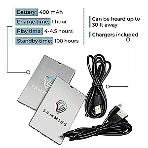 Jammies Bluetooth Robe - Ultra-Plush Unisex Bathrobe with Removable Bluetooth 5.0 Speaker Collar, 100% Polyester, Navy Blue, Medium