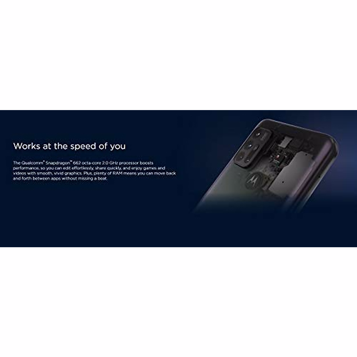 Moto G30 XT2129-2, 4G LTE, International Version (No US Warranty), 128GB, 6GB, Dark Pearl -GSM Global Unlocked (T-Mobile, AT&T, Metro) w/ Fast Car Charger Bundle