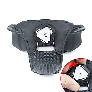 Wristband PDA Holder, Wrist Mount Strap for Zebra WT6000 WT60B0 Handheld Computer Scanner, Great for Baggage Handlers,Postal Carriers,Retail Workers, Warehouse Employees (Black) SG-NGWT-WRMTS-01