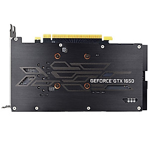 EVGA GeForce GTX 1650 SC Ultra Gaming GDDR6, 04G-P4-1257-KR, 4GB GDDR6, Dual Fan, Metal Backplate