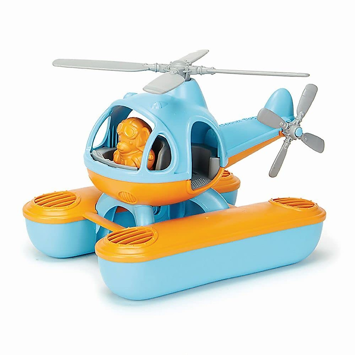 Green Toys Seacopter, Blue/Orange
