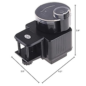 Lianyao Auto Fish Food Dispenser, Adjustable Aquatic Pet Supplies Automatic Fish Feeder, Fish Food Dispenser Aquarium Timer Fish Feeder