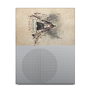 Head Case Designs Officially Licensed Assassin's Creed Arno Dorian Unity Key Art Vinyl Sticker Gaming Skin Decal Cover Compatible With Xbox One S Console and Controller Bundle