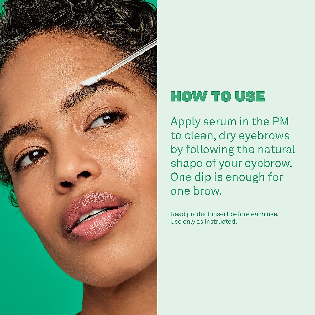 Babe Original Brow Serum For Thicker Looking Eyebrows - Brow Serum with Peptides, Castor Oil, Biotin, Repairing Amino Acids | 3mL size