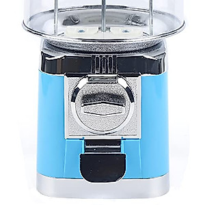 Vending Machine Supply Automatic Candy Gumball Dispenser Machine Kids Mini Toy Vending Machines for Household Commercial Shopping Mall Blue