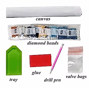 NIHO-JIUMA Van Gogh Starry Night Diamond Painting Kits,5D Diamond Art Van Gogh Full Drill Craft Painting Gift for Adult、Home Decor(30x40cm/12x16 Inches)