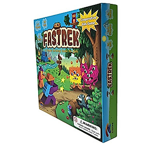 Fastrek - Trek to Campsite | Cooperative Board Game | 2-4 Player Strategy Game | Age: 5+