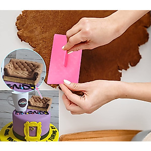 meizhouer 9pcs/set Embosser Fondant Cake Baking Sugarcraft Decorating Mold Cookie Tools Mold Home Kitchen Accessories