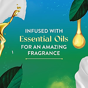 Air Wick Plug in Scented Oil Refill, 5ct, Fresh Linen, Essential Oils, Air Freshener