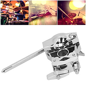 Tom Drum Rack Mount, Drum Clamp, Durable Zinc Alloy Tom Drum Rack, Exquisite Craftsmanship Not Easy To Fade Strong Hardness for Drum All Types Of Brackets