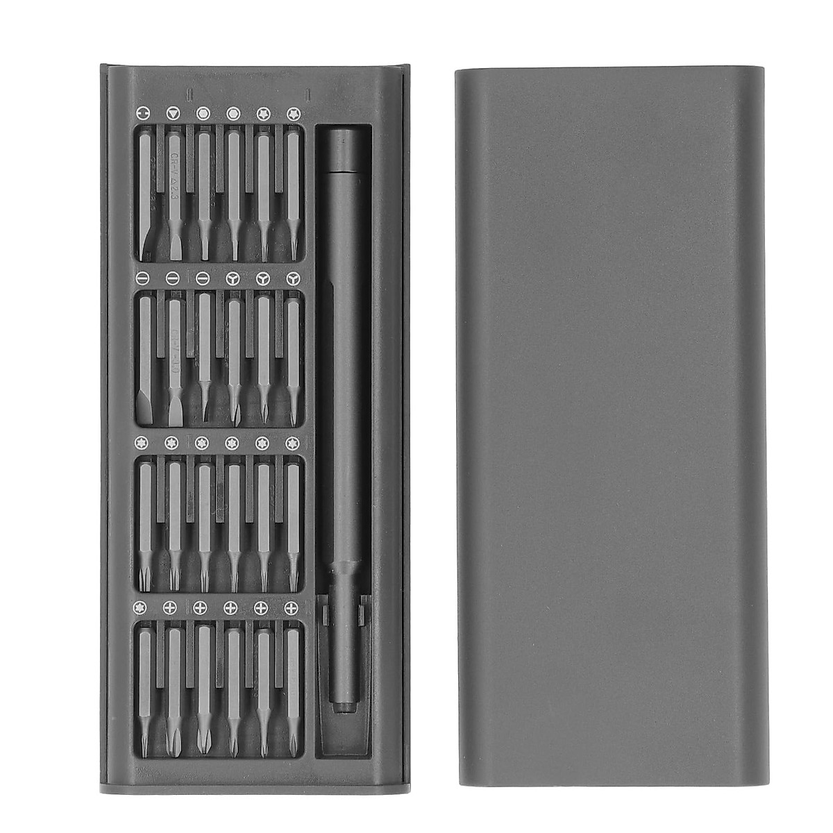 Precision Screwdriver Set Mini Electric Screwdriver with 24 CVS Bits Magnetic Repair Tool Kit for Mobile Phone, Computer, PC, Laptop, Phone, , Tablet, Home DIY