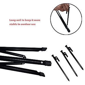 Finefurniture Portable HD Projector Screen with Tripod Stand,84 inch Diagonal 4:3 Outdoor Indoor Home Theater Projection Screens Foldable and Wrinkle-Free…