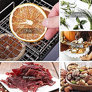 AIEVE Air Fryer Rack Compatible with Ninja Dual Air Fryer, 304 Stainless Steel Multi-Layer Dehydrator Rack Toast Rack Air Fryer Accessories Compatible with Ninja DZ201 Air Fryer Ninja Foodi Air Fryer