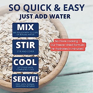 Under the Weather Bland Diet for Dogs | Easy to Digest Stomach Support for Sick Dogs | Contains Electrolytes, All Natural | 1 Pack - Turkey, Oatmeal, Sweet Potato & Slippery Elm for Dogs - 6oz