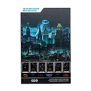 McFarlane Toys - WB 100 DC Multiverse Batman The Ultimate Movie Collection 7in Figure 6pk, Gold Label, Amazon Exclusive