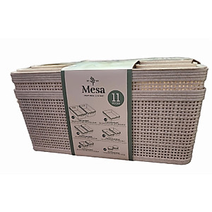mesa 11pc storage basket set