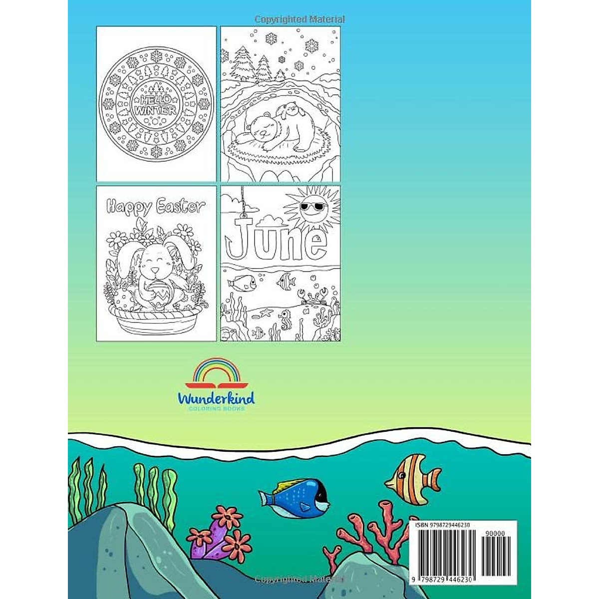 Coloring the Year: Coordinating Seasons, Months, and Holidays for kids