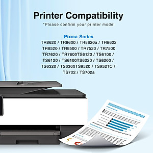 starink Compatible Ink Cartridge Replacement for Canon 280 281 XXL PGI-280XXL CLI-281XXL for Pixma TR8520 TR8620 TS6220 TS6320 TR7520 TS6120 TS9120 TS8120 TS8320 Printer, 5 Packs( PGBK Black C M Y)