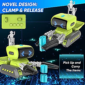 Uarzt Robot Toys for Kids 3-5 5-7 8-12, [12.5 Inch] RC Programmable Robots for Kids 3-5 6-8 8-12, Remote Control Robot, for 3 4 5 6 7 8-12 Year Old Boys Girls Kids Birthday 2022