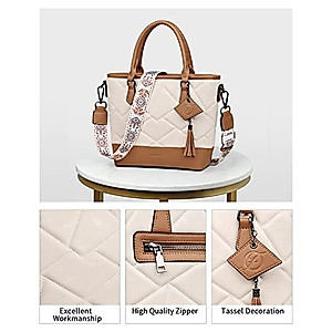 FADEON Cute Purses For Women Small Tote Bags For Women satchel crossbody PU Leather Purse