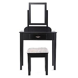 NJSV Makeup Vanity Set Dressing Table Shuq Vanity Desk Makeup Vanity Side Tables Bedroom Vanity Table Portable Desk Vanity Set
