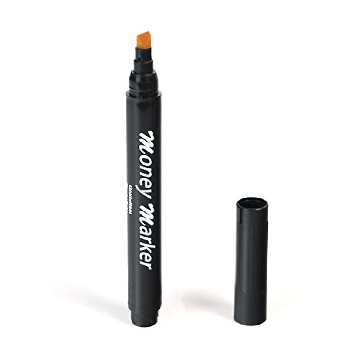 Money Marker (5 Counterfeit Pens) - Counterfeit Bill Detector Pen with Upgraded Chisel Tip - Detect Fake Counterfit Bills, Universal False Currency Pen Detector Pack
