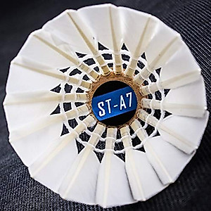 Senston Badminton Shuttlecocks 6 Pack Sports Birdies Shuttlecock 6PCS for Outdoor Indoor Sports Activities