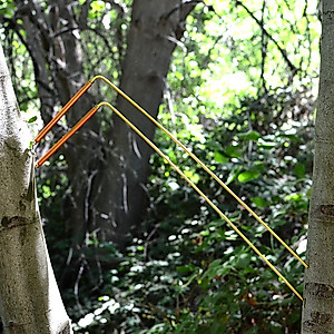 MyDeal Products Solid Copper and Brass Dowsing Rods with Smooth Movement for Tracing Spiritual Energy Chi, Ghost Hunting, Water Divining, Finding Gold, Locating Lost Items or Answering Questions!