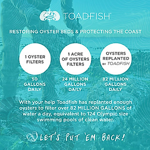 Toadfish Crab Leg Cracker Tool - Seafood Shell Cracking Tool - Stainless Steel Serrated Cutter - Ergonomic Non-Slip Grip - Built-In Bottle Opener Outfitters