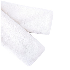 Lilax Girls Cozy Faux Fur Bolero Shrug Long Sleeve Crew Neck Dress Coat 5T White