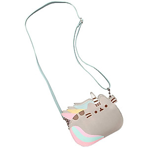 Pusheenicorn Cross Body Purse Standard, Gray