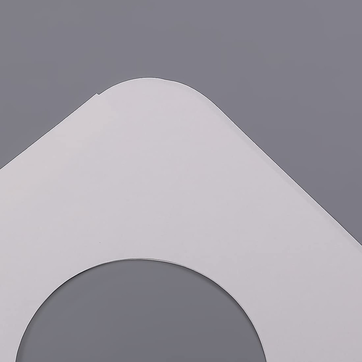 Record Vinyl Inner Sleeves in Acid Free Blank Paper, 7" LP Record Jackets Album Cover with Round Corner - Set of 50