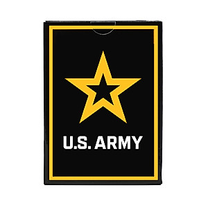 Military Gift Shop US Army Professional Quality Army Playing Cards - Great for Game Night - US Army Gifts for Veterans | Disabled USMC Vet Owned Small Business
