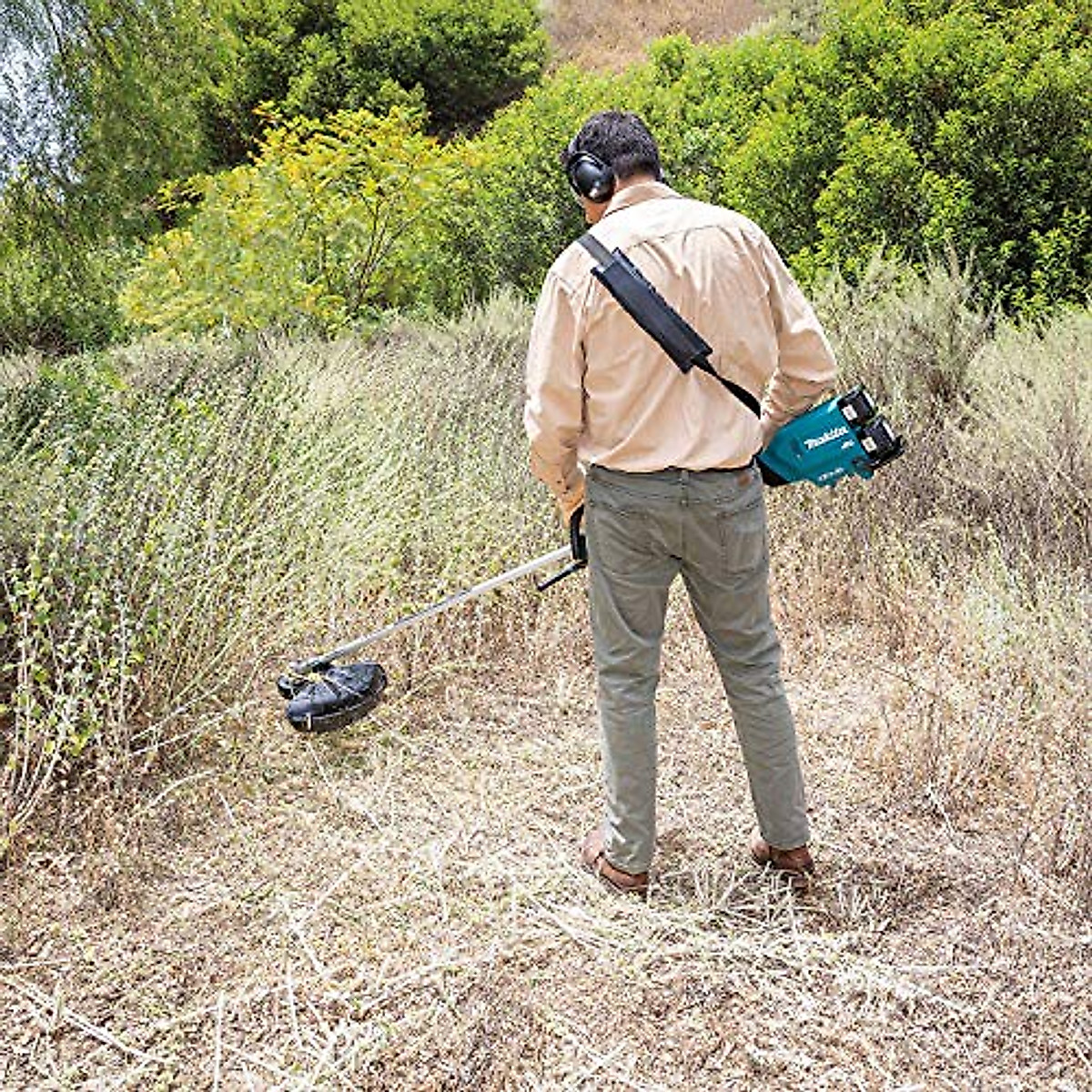 Makita XRU17PT 36V (18V X2) LXT® Brushless String Trimmer Kit (5.0Ah)