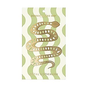 DesignWorks Ink Brass Bookmark, Mr. Slithers