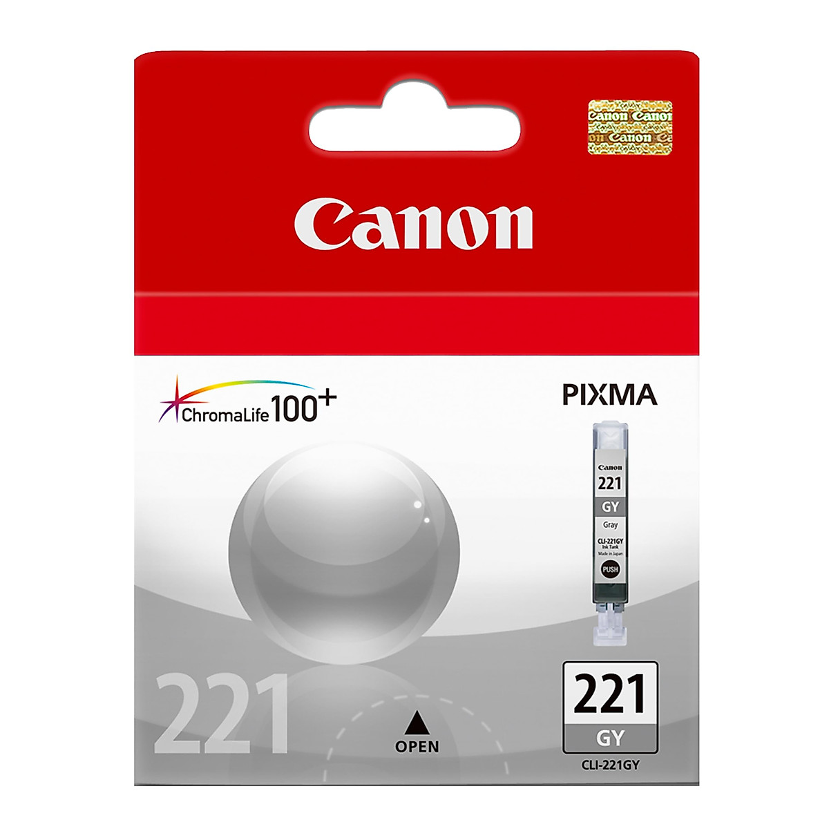 Canon CLI-221 Gray Ink Tank Compatible to MP980, MP990