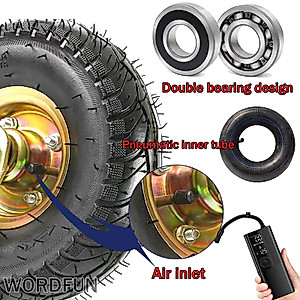 Rubber Caster Wheel Swivel Castors Fixed Heavy Duty Industrial Caster, with Tyre Veins, with Ball Bearings, Outdoor, Swivel, Dolly, Workbench, Trolley