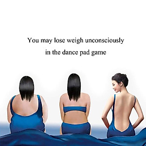 OSTENT USB RCA Non-Slip Dancing Step Dance Mat Pad for PC Computer TV AV Video Game