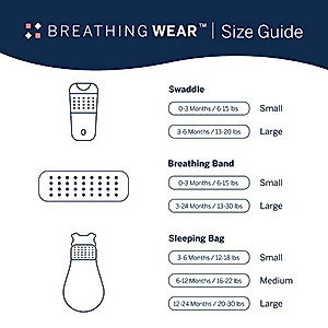 Nanit Breathing Wear Sleeping Bag – 100% Cotton Baby Sleep Sack - Works with Nanit Pro Baby Monitor to Track Breathing Motion Sensor-Free, Real-Time Alerts, Size Medium, 6-12 Months, Blush Pink