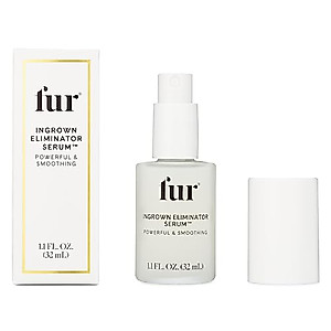 Fur Ingrown Eliminator Serum: Post Hair Removal Care and Ingrown Hair Treatment - 1.1 FL OZ