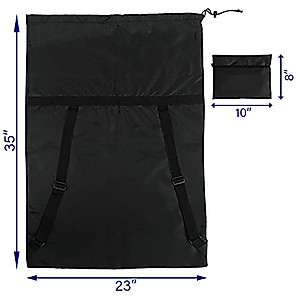 Casaphoria Laundry Bag Backpack xl for College,Travel Dirty Laundry Bag Extra Large for Suitcase,Camping Waterproof Foldable Lightweight Backpack Heavy Duty, Dorm Students Backpack for Luggage