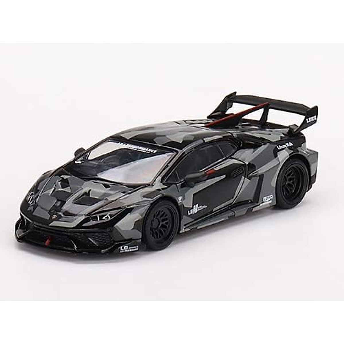 Lambo Huracan GT LB Works Digital Camouflage Limited Edition to 6360 Pieces Worldwide 1/64 Diecast Model Car by True Scale Miniatures MGT00398