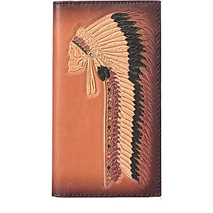 Ariat Men's Chief Bifold Leather Wallet