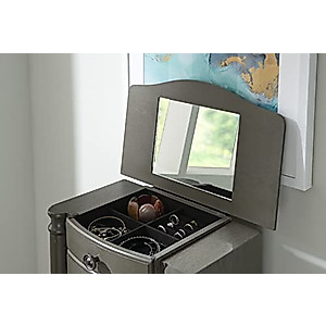 Powell Company Grey Wash Jewelry Powell Viola Armoire