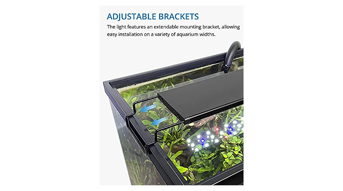 NICREW Full Spectrum LED Planted Aquarium Light w/ Timer