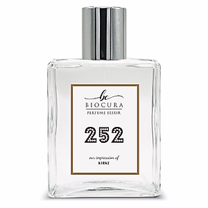 BIOCURA BC Perfume 252 Inspired by Tiziana Kirke For Women & Men Replica Fragrance Dupes Eau de Parfum Spray Bottle 3.4 Fl Oz/100ml-X1