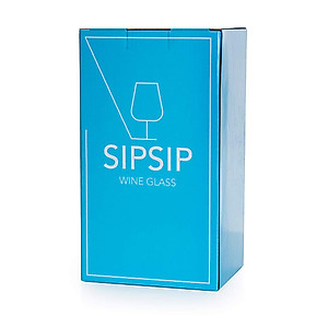 Daylily SIPSIP Wine Glass | The Wine Glass with a Straw